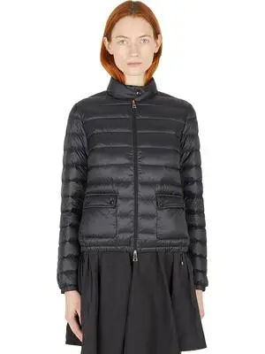 Moncler Lans Short Down Jacket - Black