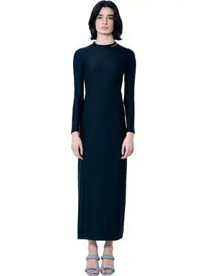 Alexander Wang Rashguard Maxi Dress - Black