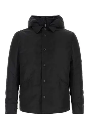 Junya Watanabe X Cp Company Hooded Down Jacket - Black