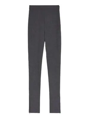 JIL SANDER Wool Slim Trousers - Multicolor