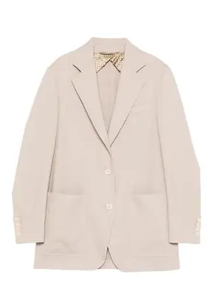 Max Mara MAX MARA Single-Breasted Wool Jacket Multicolor