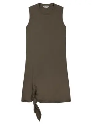 JW Anderson Mini Dress With Knot Detail - Green