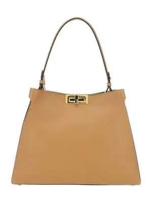 FENDI FENDI Way Tote Bag With Removable Handle And Turn Lock In Leather