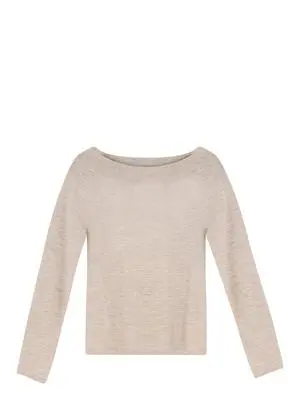 Max Mara MAX MARA Cashmere Sweater With Removable Band Cream