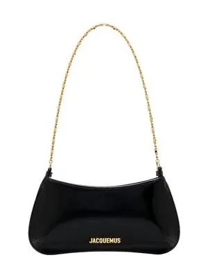 Jacquemus Le Petit Bisou Chaine Leather Shoulder Bag By - Multicolor