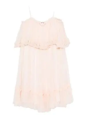 Chloé Silk Mini Dress - Multicolor