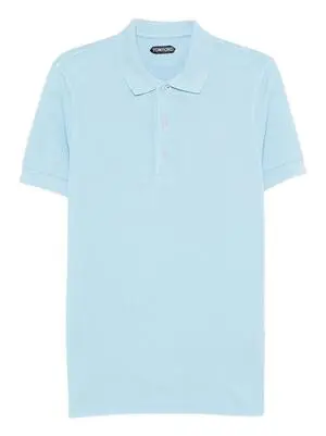 TOM FORD Polo Shirts - Blue