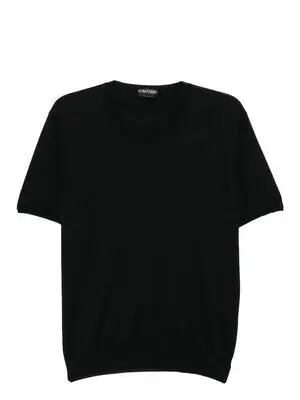 TOM FORD Tom Ford Black T-Shirts & Vests - T-Shirts Men Black