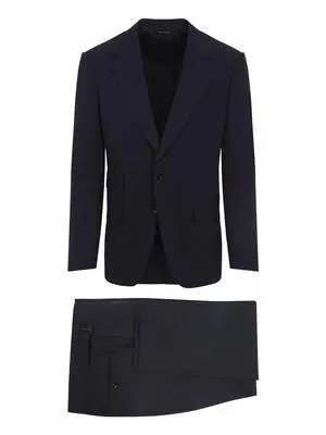 TOM FORD Wool Suit - Blue