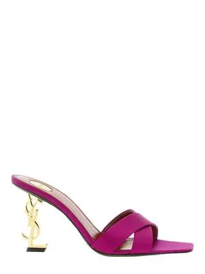 Saint Laurent SAINT LAURENT Opyum Mules Pink