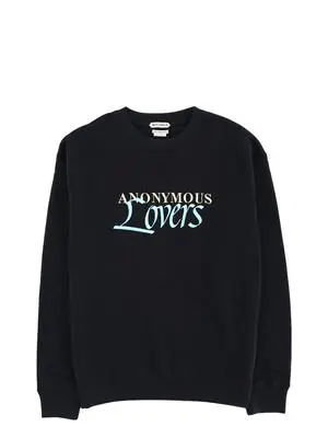 JW Anderson Anonymous Lovers" Sweatshirt - Black
