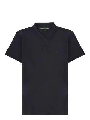 BOSS Polo With Logo - Blue