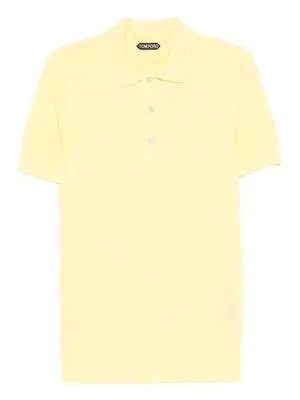 TOM FORD Polo Shirts - Yellow
