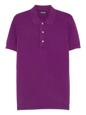 TOM FORD Tom Ford Purple Polo Shirts Men