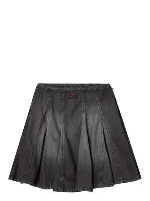 DIESEL® Denim Paneled Skirt - Multicolor