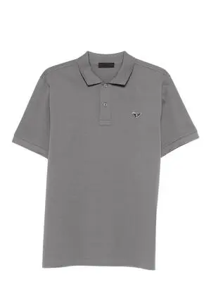 Prada Grey Polo Shirts - Gray