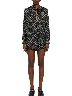 Gucci Silk Dress - Black