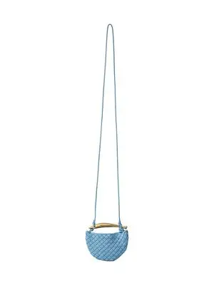Bottega Veneta Miniature Sardine Crossbody Bag - Blue