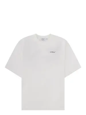 Off-White Off-White Men T-Shirt With Logo White