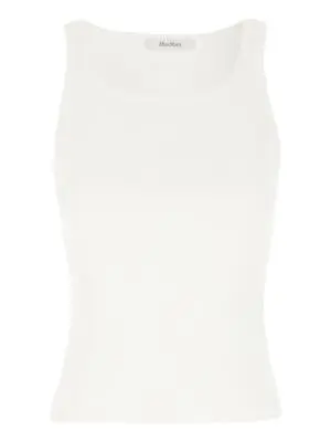Max Mara Ribbed Knit Tank Top - Multicolor