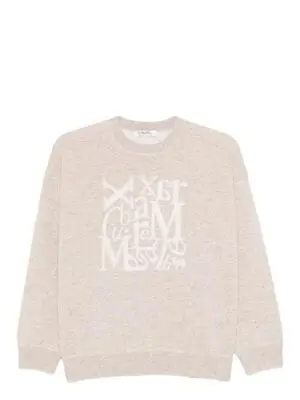 Max Mara Graphic Crewneck Sweater - Multicolor