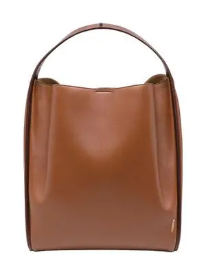 JIL SANDER Pivot Leather Tote Bag - Multicolor