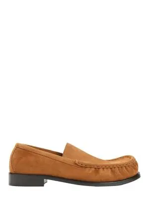 Dries Van Noten Brunello Cucinelli Suede Penny Loafers - Multicolor
