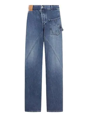JW Anderson Wide-leg Jeans - Blue