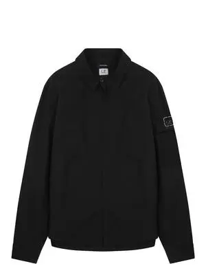 C.P. COMPANY Giacca Metropolis Overshirt Con Logo - Black