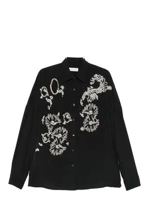 Dries Van Noten Casia Embroidered Shirt - Multicolor