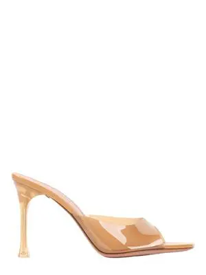 Amina Muaddi Alexa Heel Mules - Multicolor
