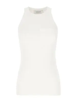 Sportmax Ribbed Tank Top With Pocket Detail - Multicolor