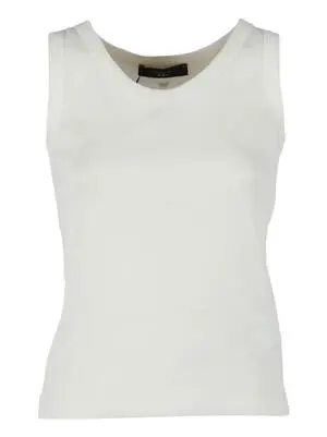 Max Mara Weekend Max Mara Ribbed Tank Top White