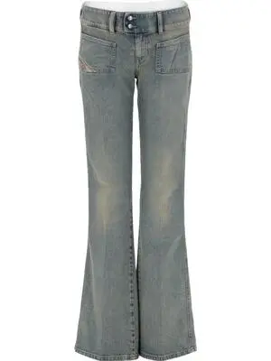 DIESEL® D-hush Bootcut Jeans - Blue