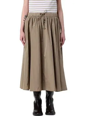 Max Mara Max Mara Gathered Midi Skirt Brown
