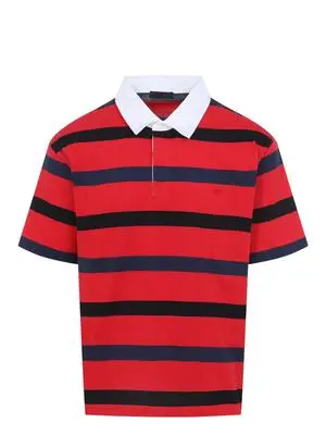 Prada Short Sleeves Polo - Red