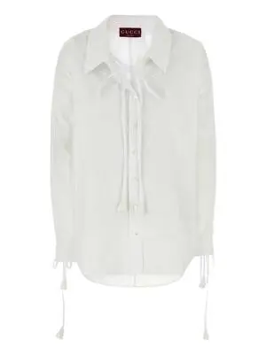 Gucci Cotton Shirt - White