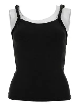 DIESEL® DIESEL Twisted Strap Tank Top Black