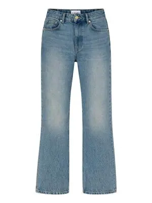 GANNI Betzy Flare Jeans - Blue