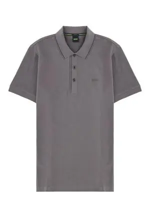 BOSS Polo With Logo - Gray