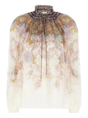 Zimmermann Clothing Tops Paisley Print Blouse - Multicolor