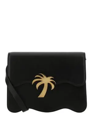 Palm Angels Borsa Shoulder Bag With Palm Tree Clasp - Multicolor