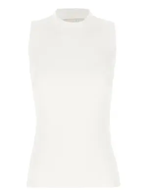 Sportmax Sleeveless Ribbed Knit Top - Multicolor