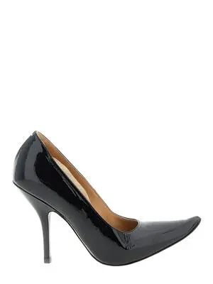 MAISON MARGIELA Glossy Patent Goat Leather "loved To Death" Pumps - Black