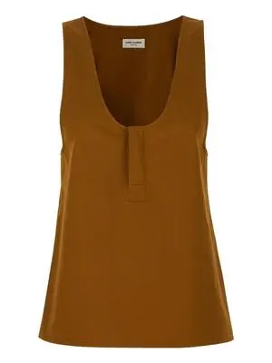 Saint Laurent Sleeveless Top - Multicolor