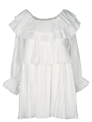 BODE Abito Dress With Ruffle Detail - Multicolor