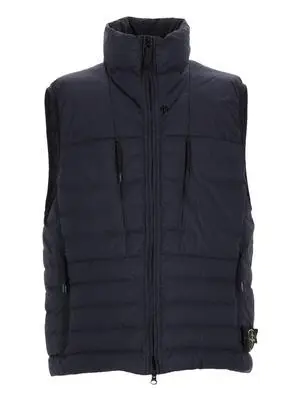 Stone Island Puffer Vest - Blue