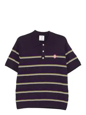 Casablanca Striped Polo - Multicolor