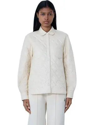 Moncler Logo Motif Quilted Jacket - Multicolor