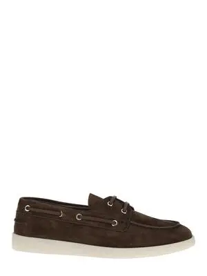 Prada Suede Loafers - Brown